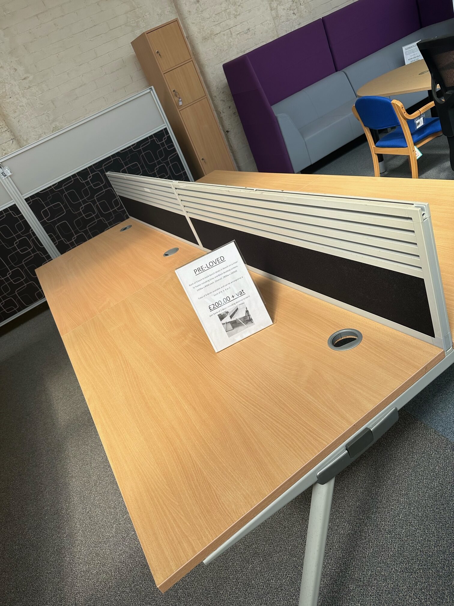 Secondhand Desks - Used Office Furniture Lancashire - Tables - Preloved